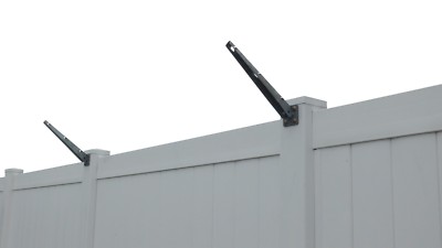 Extend-An-Arm Barbed Wire Arm Extensions - Flat or Surface Mount - Set ...