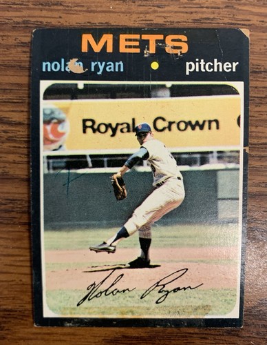 Nolan Ryan New York Mets 1971 Topps # 513 | eBay