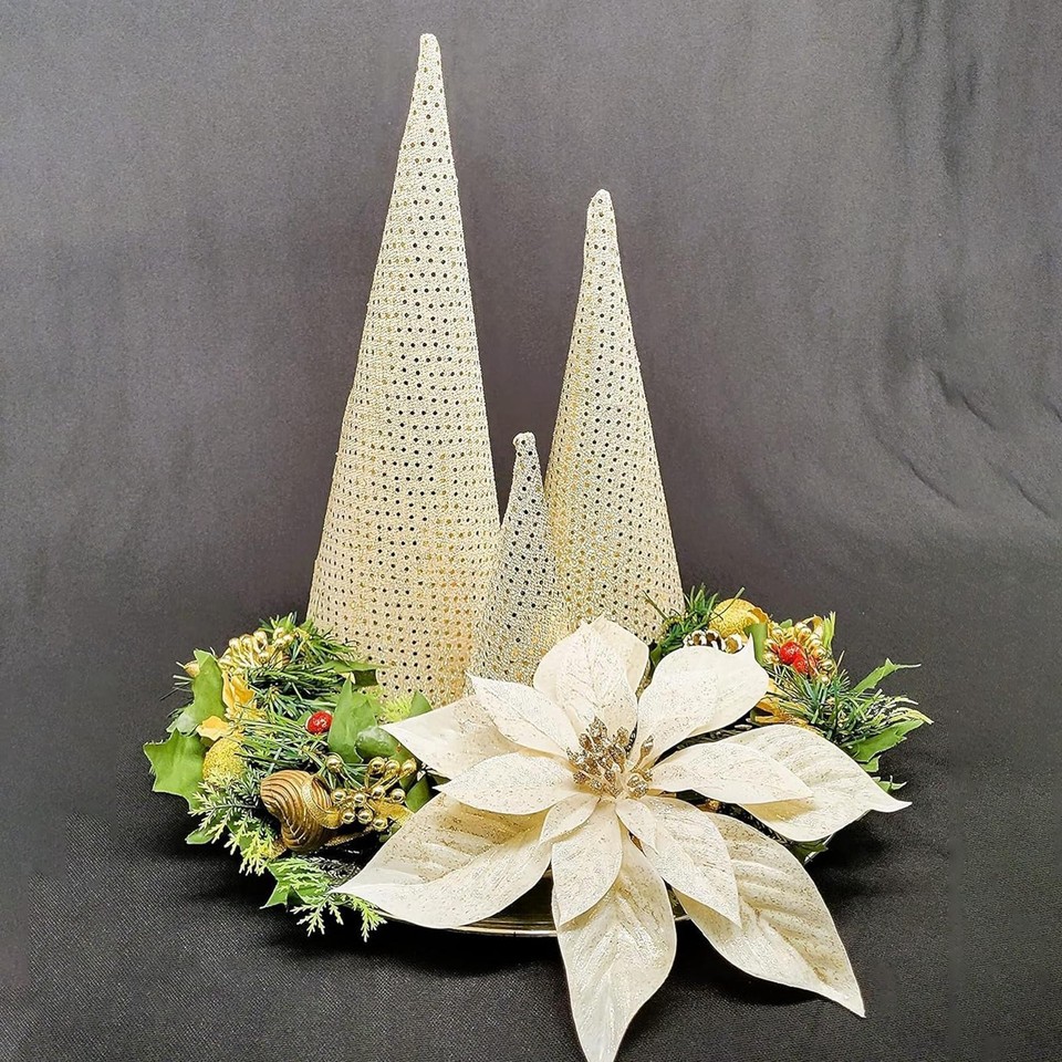 3x Paper Mache Cones, Versatile DIY Fine Motor Cardboard Cones for ...