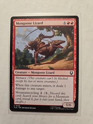 Mongoose Lizard - Avatar - NM - Common - Creature - MTG | eBay