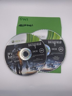 Battlefield 3 (2 Disc Set) (Microsoft Xbox 360, 2011) No Tracking 5447 ...