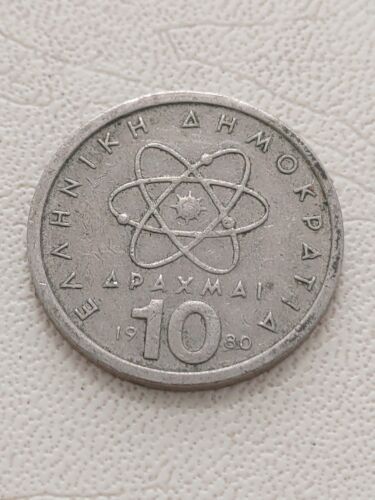 Greece Greek 10 Ten Drachmes Drachmai Apaxmai 1980 Kayihan coins T82 | eBay
