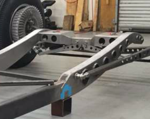 1928-1931 Ford Model A MODEL A Sweep Style Front Frame Rail Kit | Rat ...