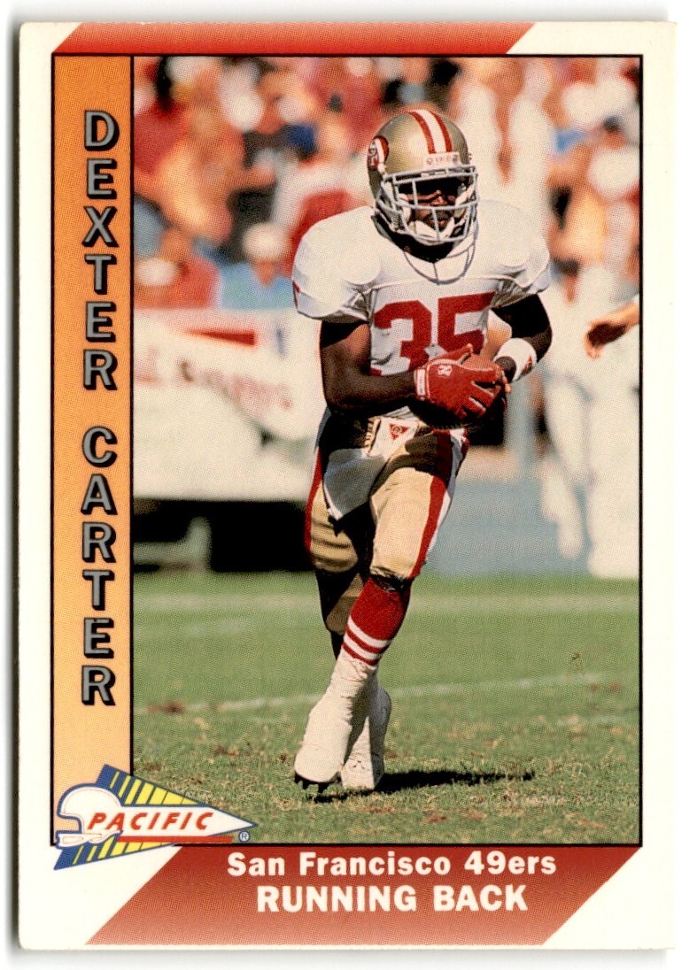 1991 Pacific Dexter Carter San Francisco 49ers #472 | eBay