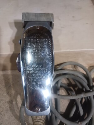 Vintage Improved Andis Master Electric Clipper Model ML | eBay