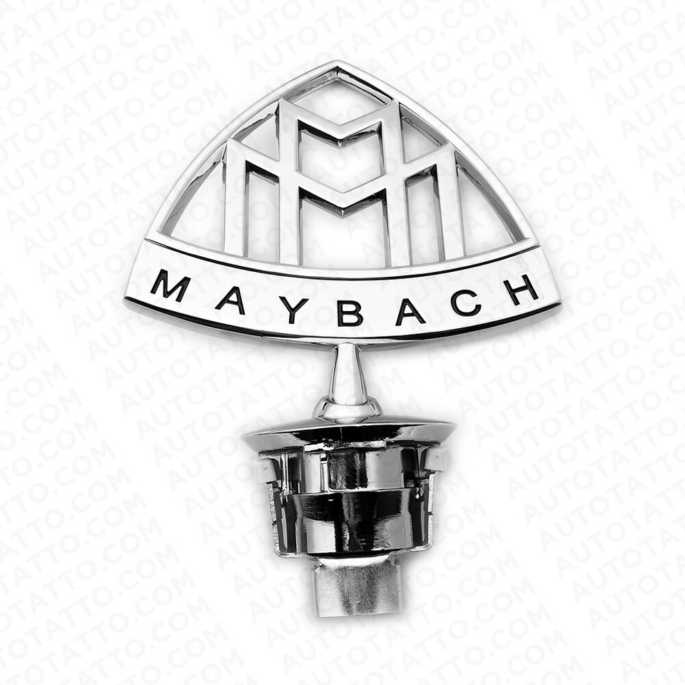 OEM Genuine New Maybach Hood Emblem Ornament Badge Standing Star AMG ...