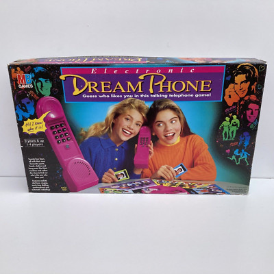 Vintage Mb Games Electronic Dream Phone Board Game 1992 Complete | eBay