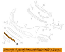 Genuine Mercedes-Benz Lower Grille 2138850622 OEM for sale online | eBay
