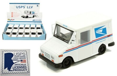 12PC BOX: 5" USPS LLV United States Postal Service Mail Diecast Toy Car ...