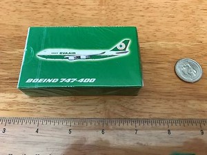Eva Air Inflight Playing Card-Boeing B747-400, Brand New, Sealed (#4 ...