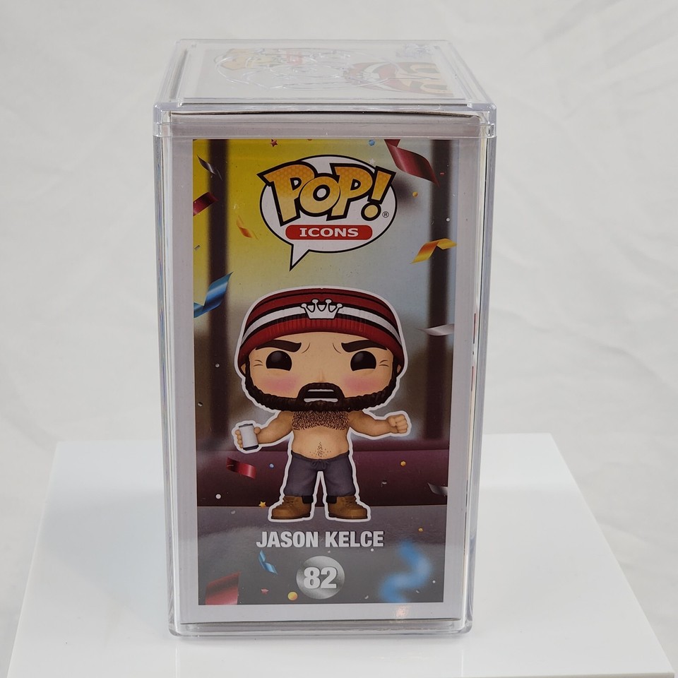 Jason Kelce Shirtless Funko POP! Toy Figure WITH POP PROTECTOR Sold Out ...