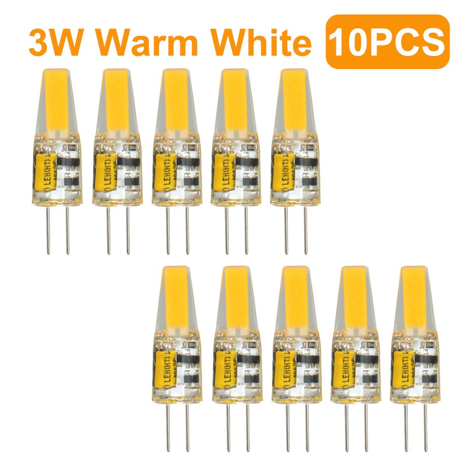 5PCS / 10PCS G4 LED 12V AC/DC COB Light 3W 6W High Quality LED G4 COB ...