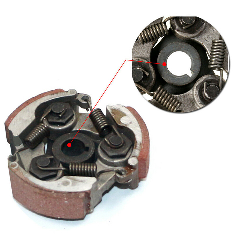 47cc 49cc Centrifugal Clutch Pad Mini Moto Quad Dirt Bike Atv 3 Shoe ...