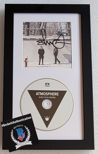 ATMOSPHERE AUTOGRAPHED BECKETT BAS COA SIGNED RAP DUO MUSIC ANT CD ...
