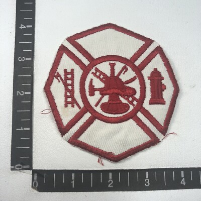 Generic Fire Department Patch - Hook & Ladder, Helmet, Fire Hydrant ...