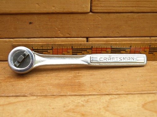 Craftsman 3/8 Inch Square Drive Quick Release RHFT Ratchet =V= 1968-69 ...
