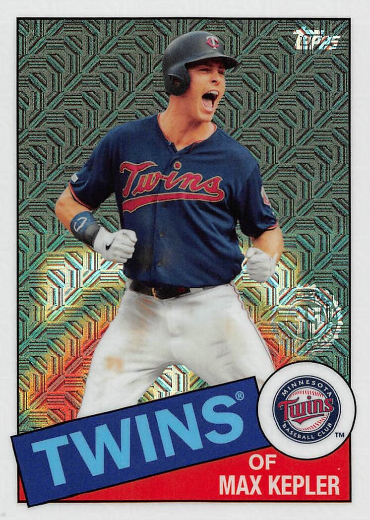 Max Kepler 2020 Topps Silver Pack 35th Anniversary 1985 Chrome Ref #85C ...