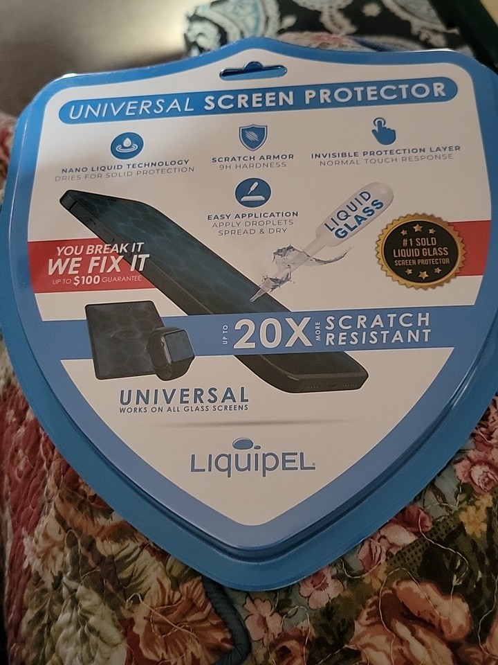 Liquipel Universal Liquid Glass Screen Protection 20X Scratch Resistant ...