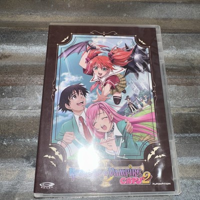 Rosario + Vampire Capu2 DVD 2011 2-Disc Set Anime FUNIMATION DWK 167 ...
