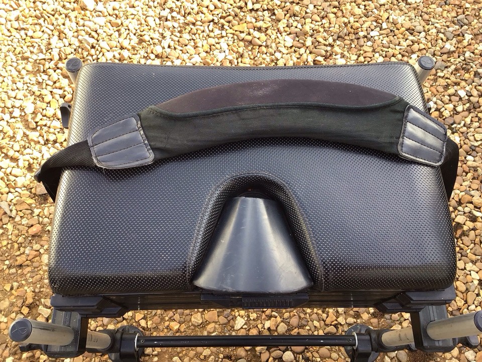 Matrix Fishing Seat Box With Footplate | eBay UK