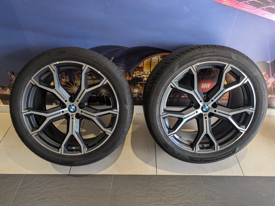 GENUINE BMW X5 G05 X6 G06 COMPLETE SET 4 21" INCH ALLOYS WHEELS SETS ...