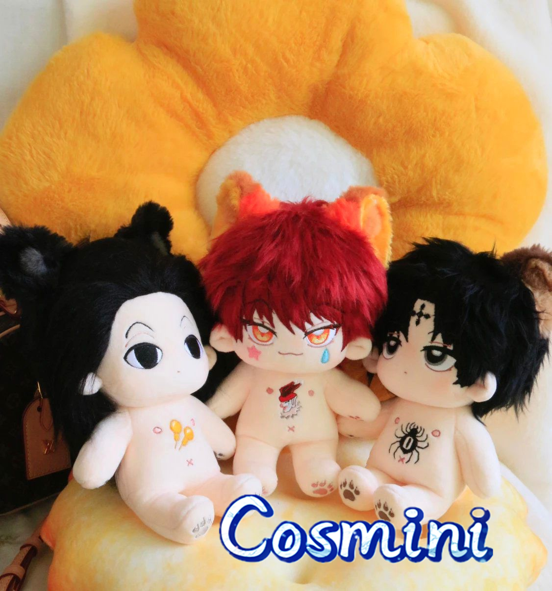 In Stock HUNTER×HUNTER Chrollo Hisoka 20cm Plush Doll Pillow Dress up ...