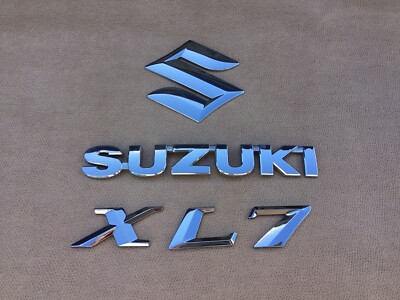 2007-2009 Suzuki XL7 Emblem Tailgate Trunk Logo Badge Letter Set OEM | eBay