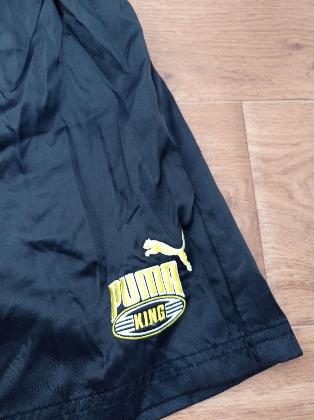 Puma King Vintage Navy Blue Retro 90's Football Short… - Gem