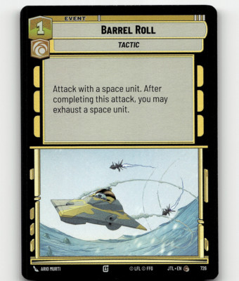 FOIL - Star Wars Barrel Roll (726) - Jump to Lightspeed | eBay