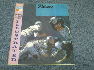 Nov 14, 1965 Baltimore Colts vs Minnesota Vikings Official Program | eBay
