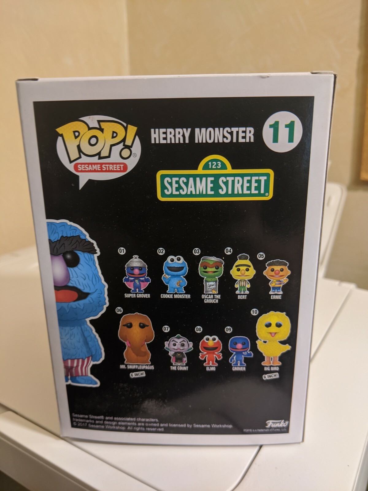Pop! TV: Sesame Street Herry Monster Vinyl Figure #11 Funko | eBay