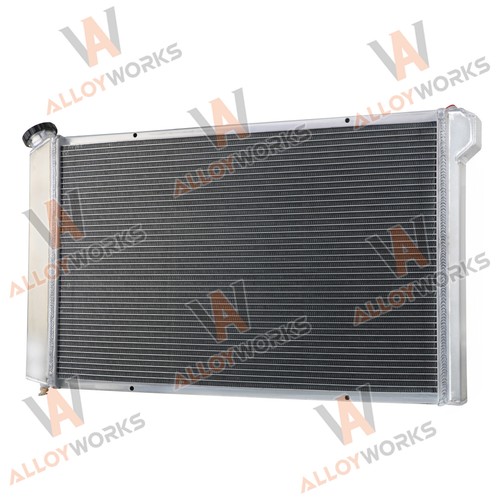 4 Row Aluminum Radiator For 1973-1976 CHEVY Corvette Base Stingray 5.7 ...
