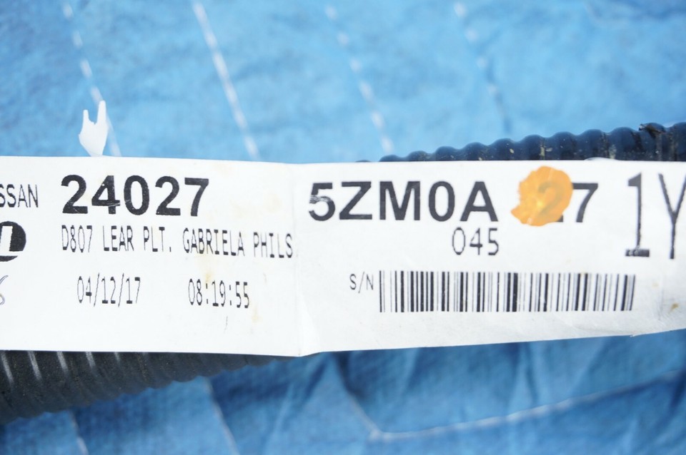 Infiniti QX80 Chassis Harness Wiring 24027-5ZM0A 2015 2016 2017 OEM | eBay