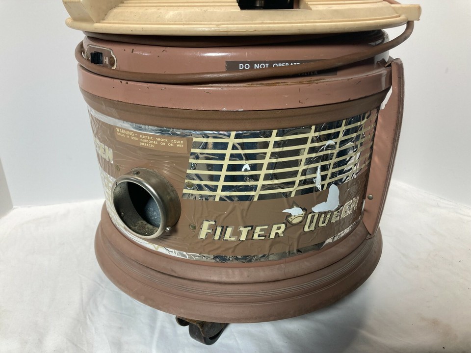 1970's Vintage Working Filter Queen Vacuum Cleaner w/ attachments | eBay