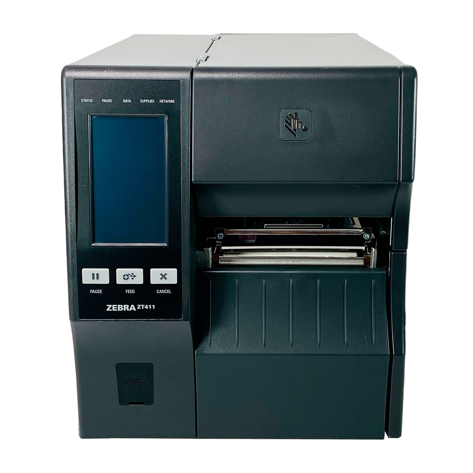 Zebra ZT411 Thermal Transfer Industrial Barcode Label Printer LAN USB ...