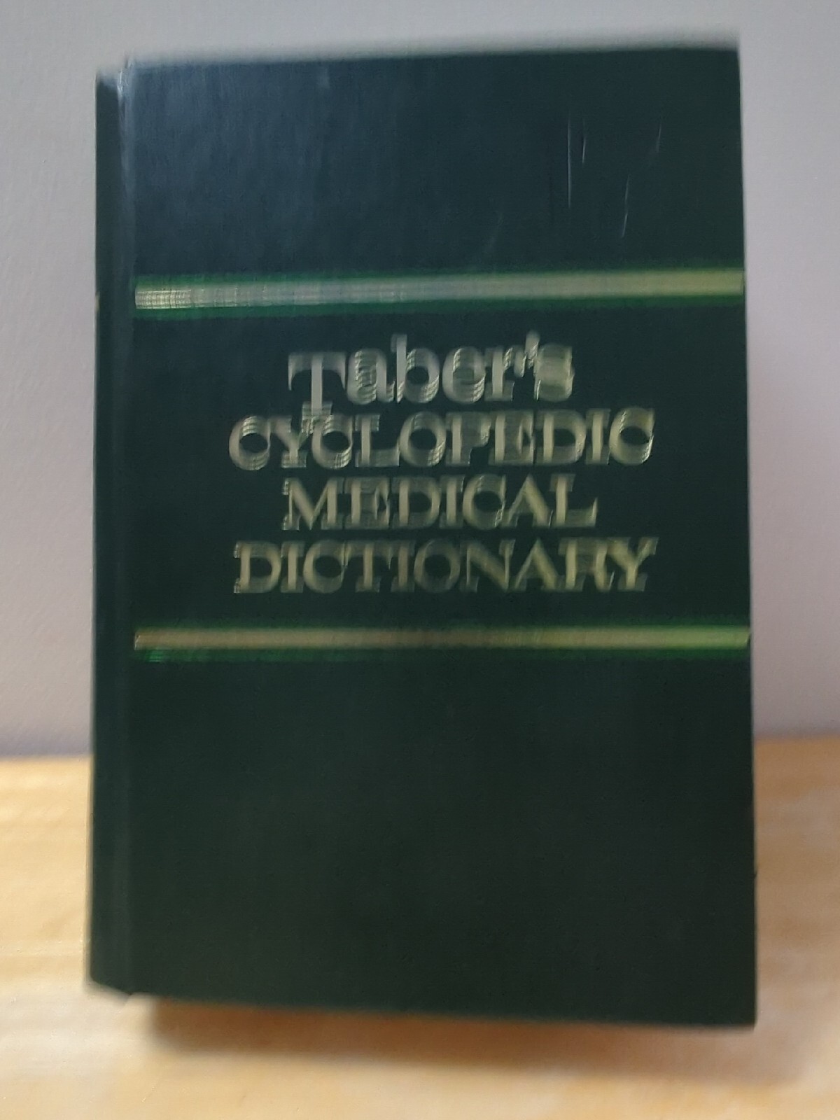 Taber’s Cyclopedic Medical Dictionary 17 Edition 1989 Thumb Index ...