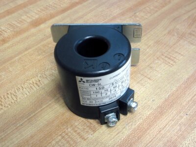 Mitsubishi CW-5L Current Transformer 150/5A CW5L | eBay