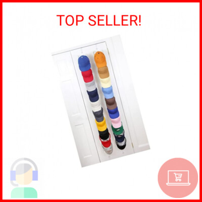 Perfect Curve Hat Organizer Cap Rack FAV | Hat Racks | Hold up to 40 ...