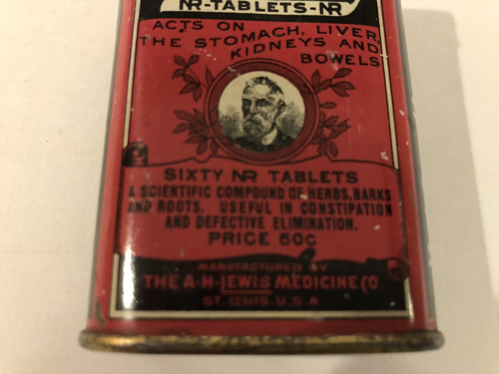 Vintage Nature’s Remedy NR Tablets Tin. 60 Tablets. Collectible. Empty ...