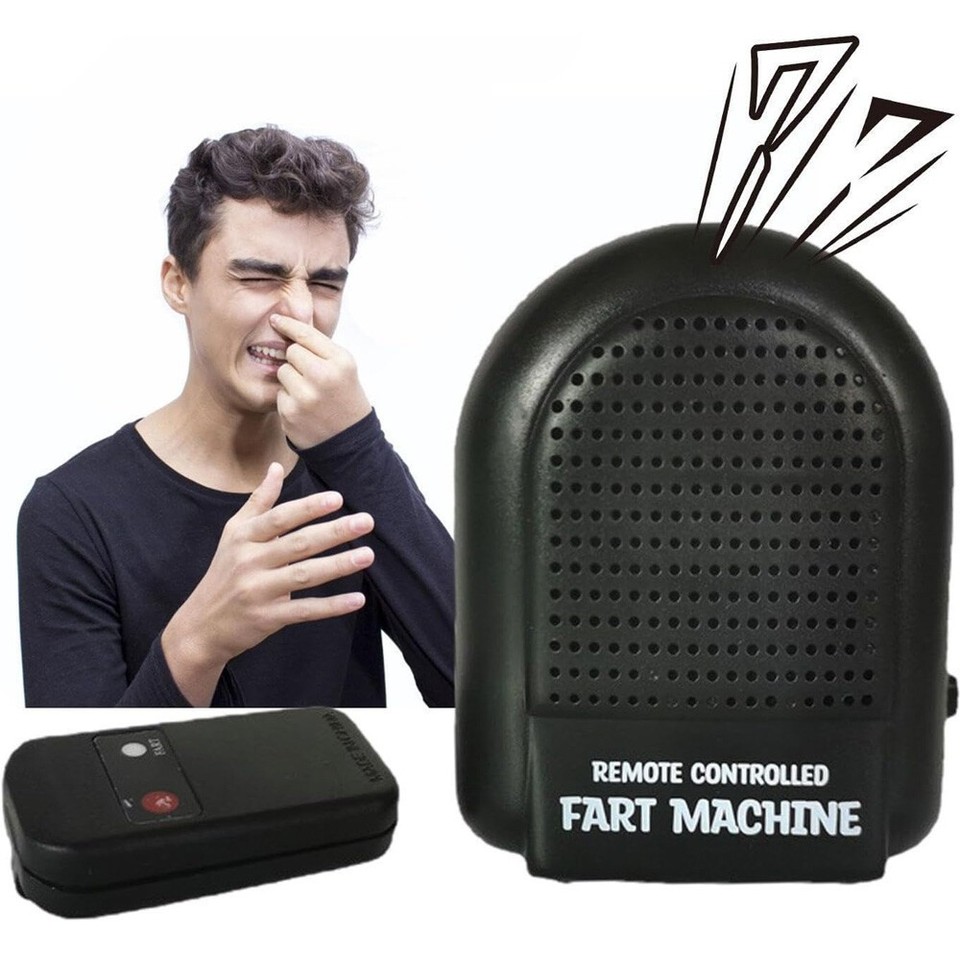 Electronic Fart Box Machine Remote Controlled Prank Joke Fun Fart ...