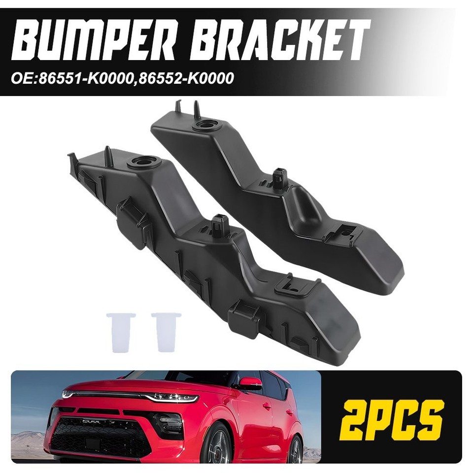 2X Front Left & Right Bumper Bracket Retainer Fit For 20-24 Kia Soul ...