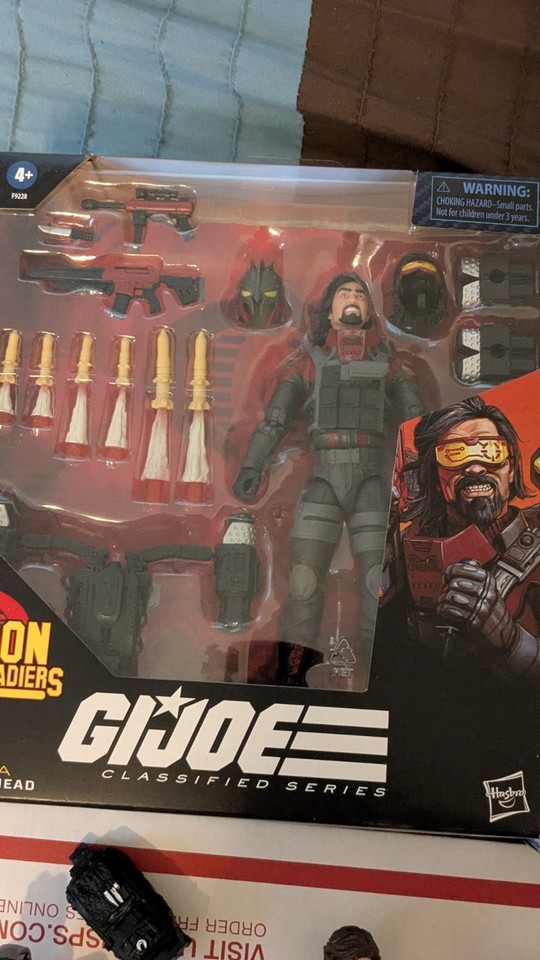 gi joe classified lot Breaker, Zartan, Flint, Duke, Baroness, Crimson ...