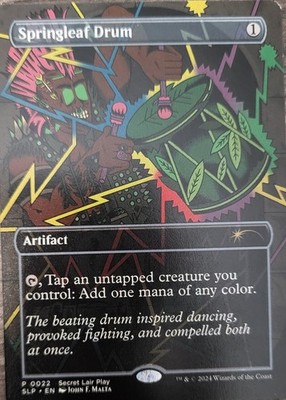 Mtg Springleaf Drum Secret Lair Showdown Nonfoil Near Mint | eBay