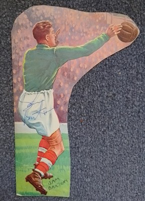 Sam Bartram Hand signed pic Charlton Athletic 1934-1956 and England ...
