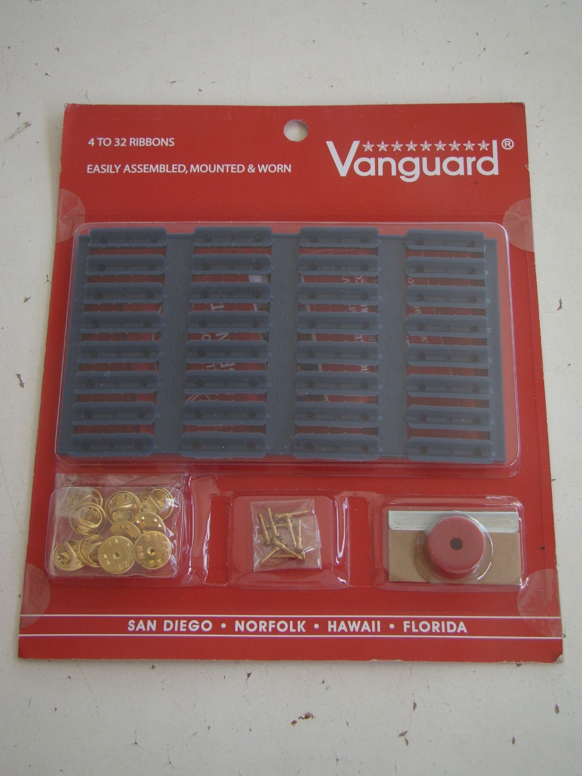 USN USCG USMC MEDAL RIBBON DEVICES MOUNT KIT SERVICE & DRESS UNIFORMS ...