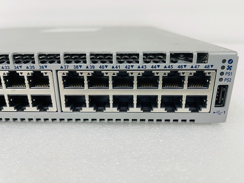 Arista DCS-7280TR-48C6-R 48x 10G RJ45 & 6x 100G QSFP28 Switch F-to-R 2x ...