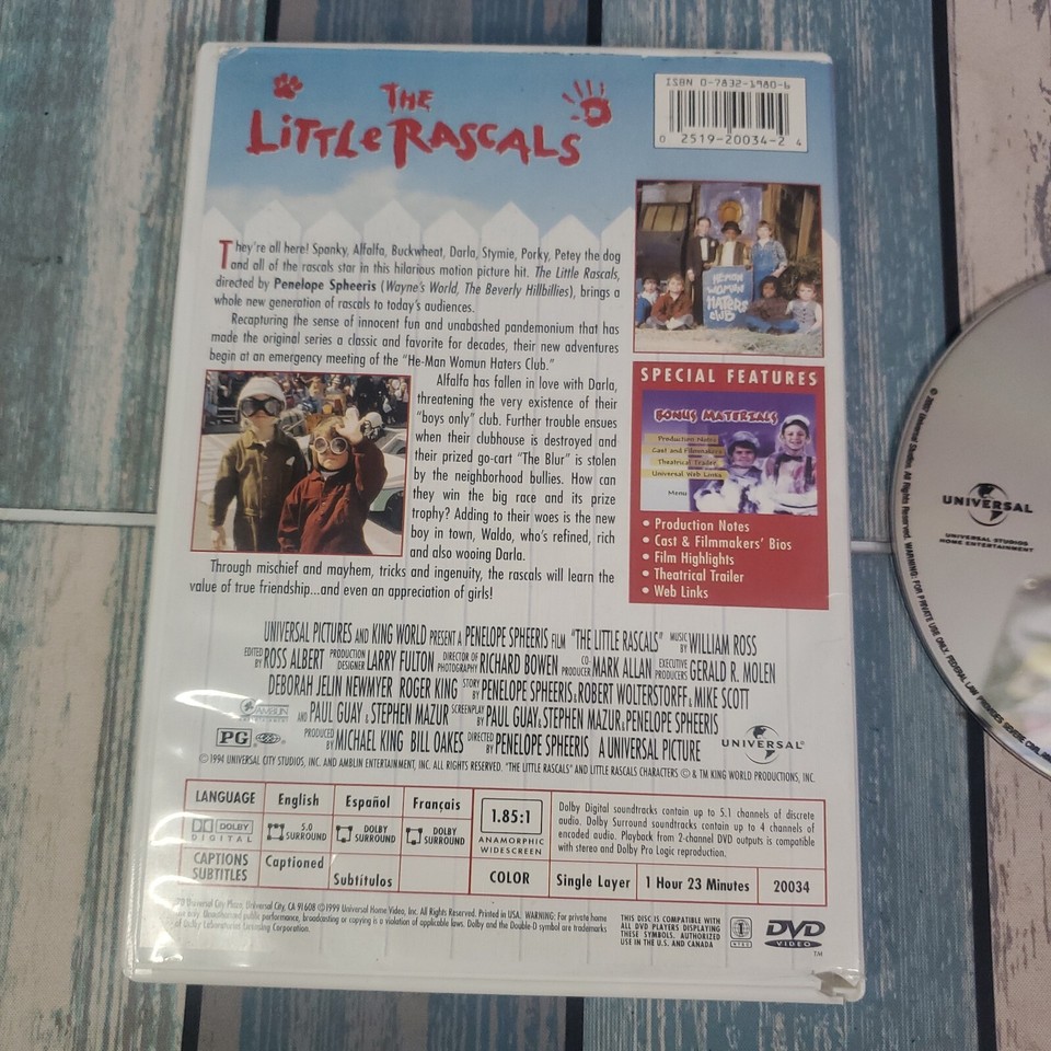 The Little Rascals - DVD - VERY GOOD - COMPLETE! | eBay