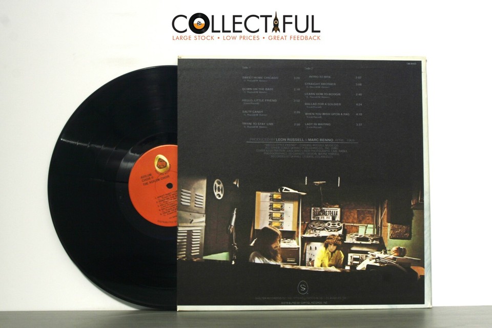 LEON RUSSELL & MARC BENNO - ASYLUM CHOIR II - SHELTER 1971 - VINYL LP ...