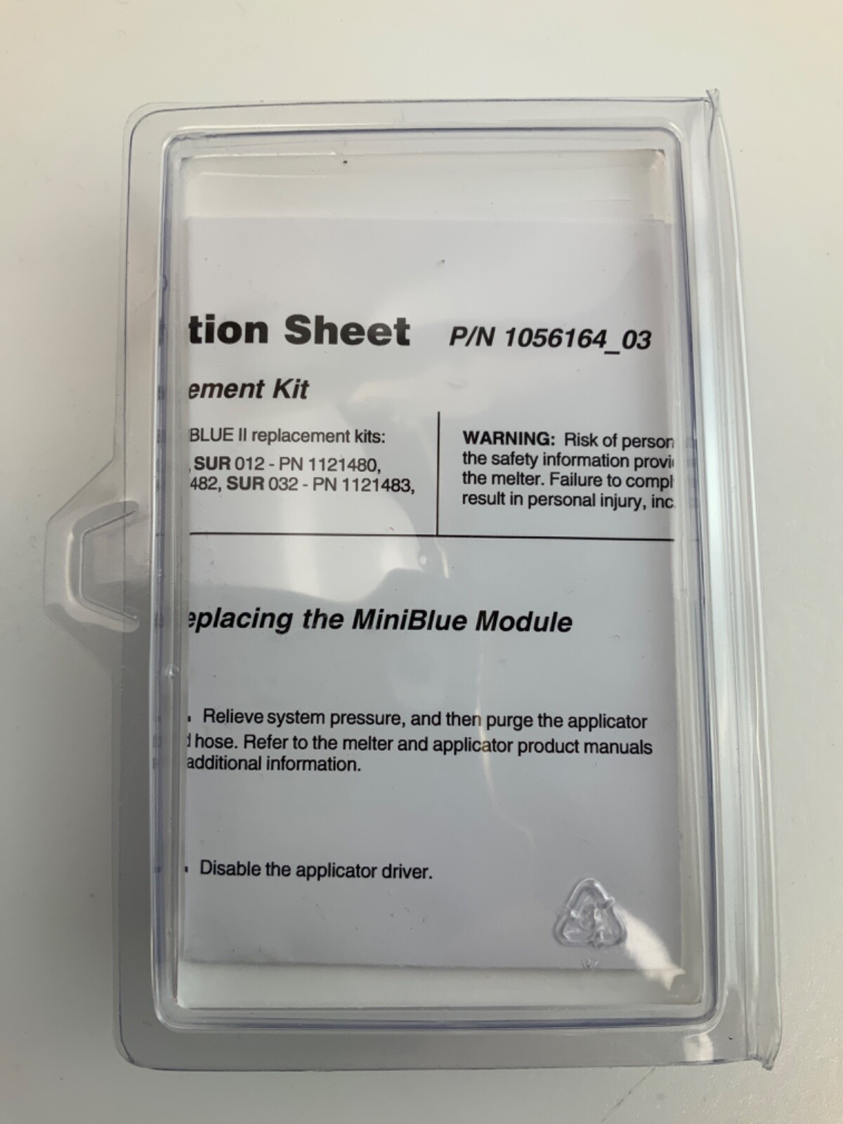 Nordson 1095703 MiniBlue II Gun Module for sale online | eBay