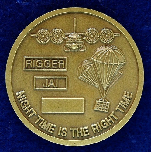 USAF 353rd Aerial Delivery Branch Rigger C130 Kadena AB Japan Challenge ...